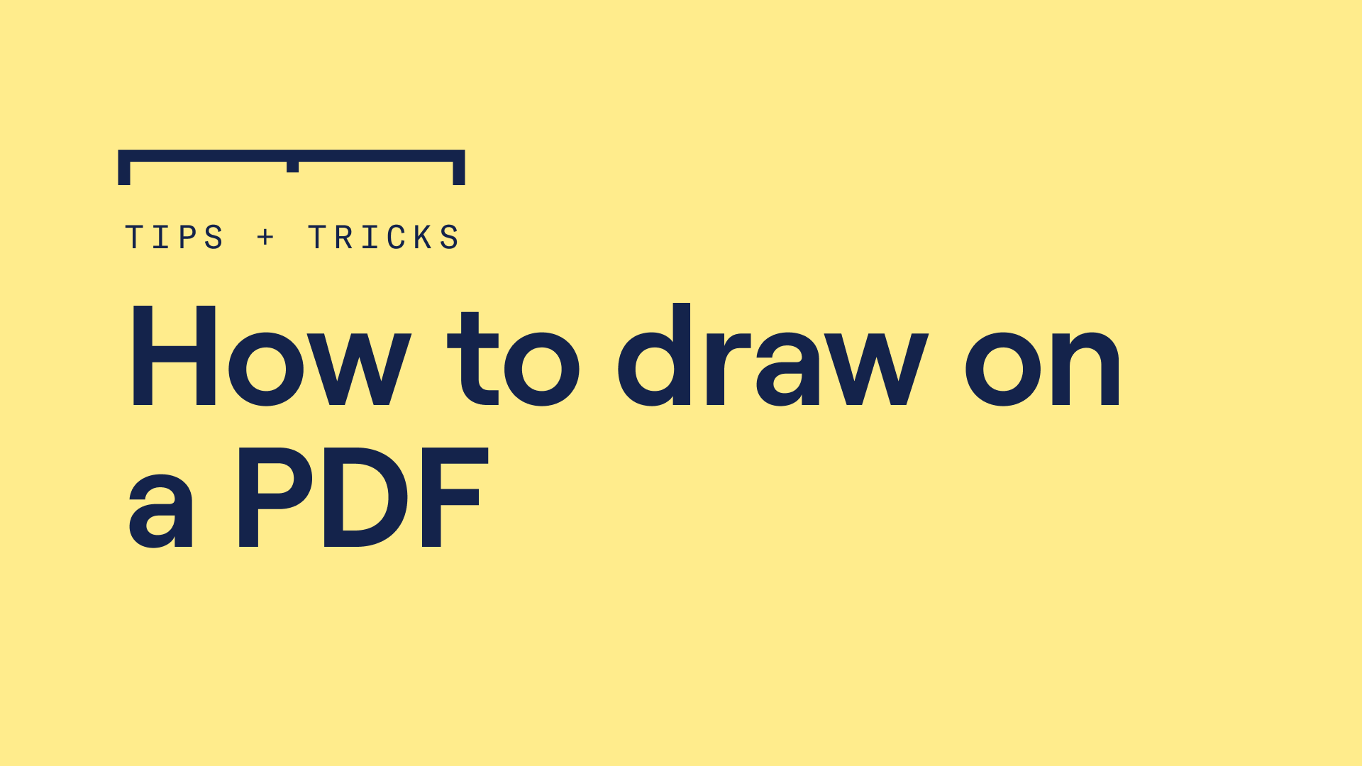 How to draw on a PDF with Drawboard PDF | Drawboard