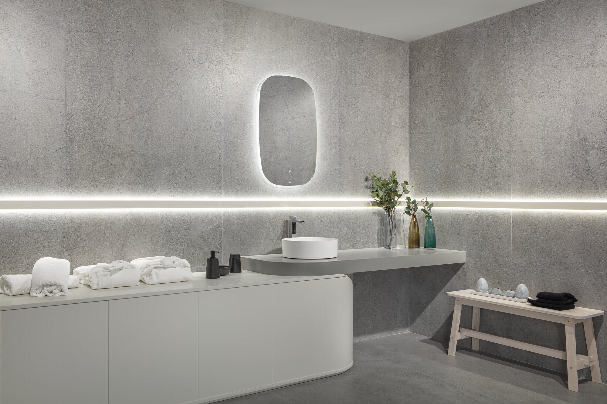 Luca Grey | Natural Effect Tiles | Porcelain Tiles