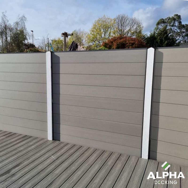 6ft Composite Fence Panel Slat | Alpha Decking