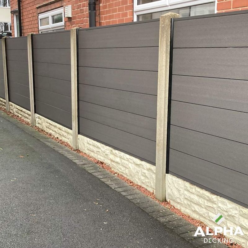 6ft Composite Fence Panel Slat | Alpha Decking