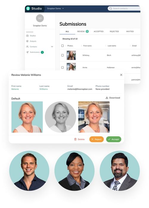 Business Headshots Handled | Virtual Headshots Platform for Teams