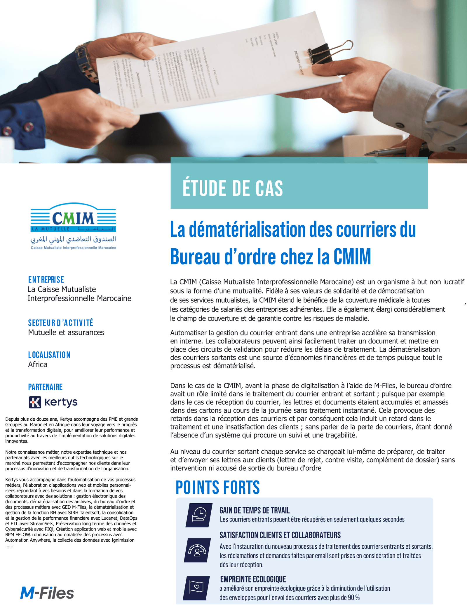 Use case : La dématérialisation des courriers du Bureau d’ordre chez la ...