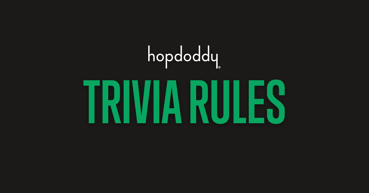 Trivia Rules