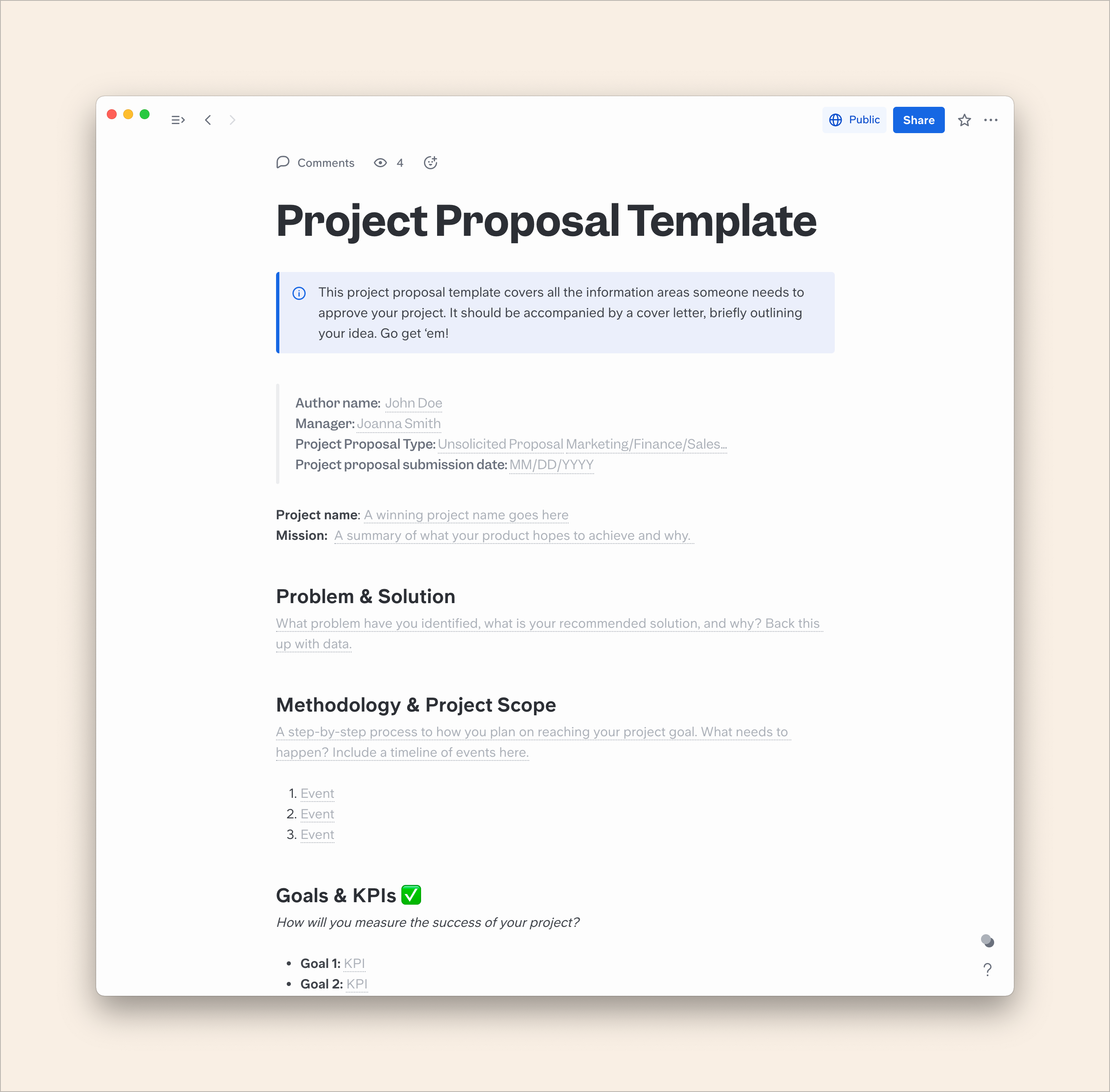 How To Write A Perfect Project Proposal In 2023