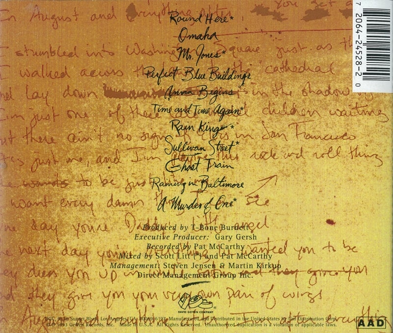 Counting Crows | Discography | August and Everything After