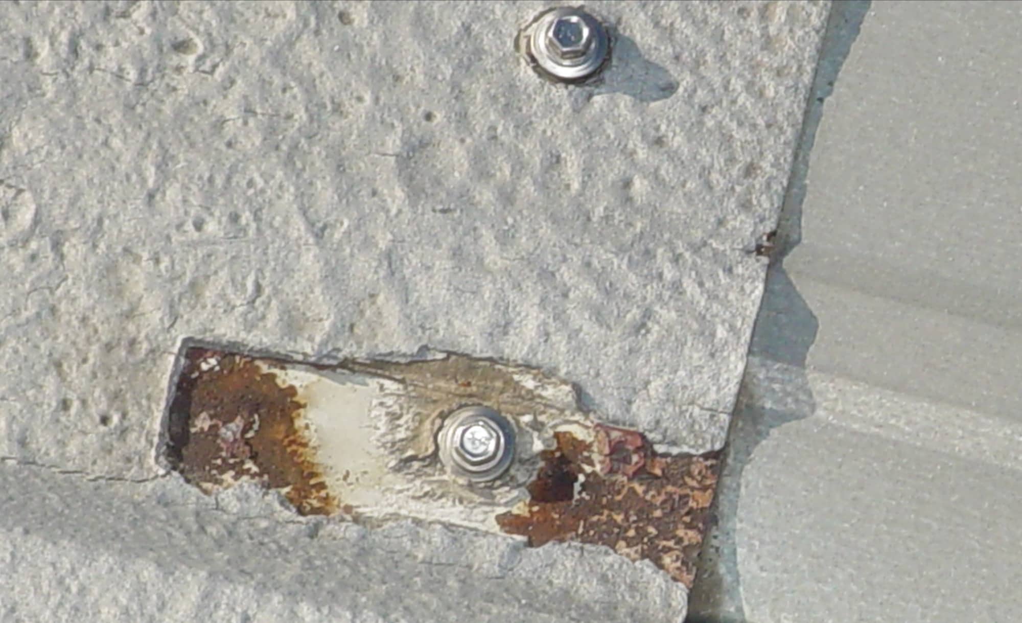 Existing Coating Deterioration on Metal | KARNAK