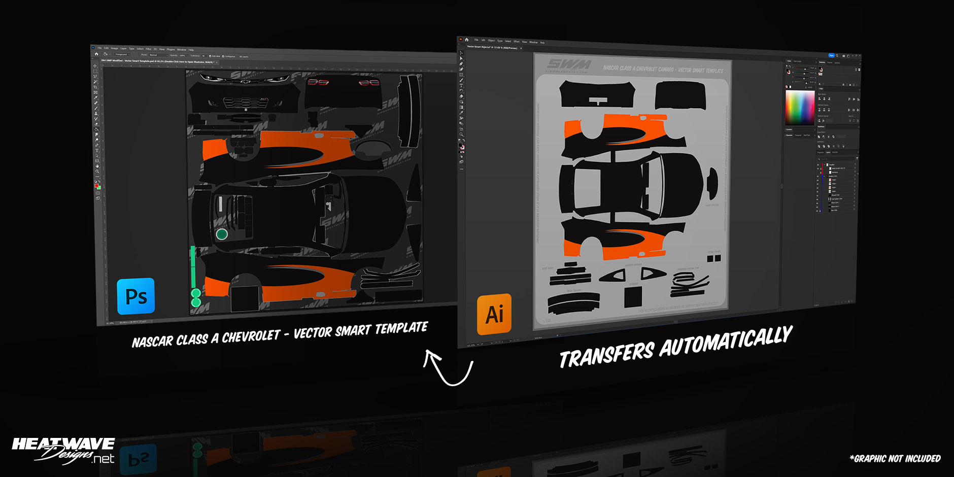 NASCAR Class A - Vector Smart Template
