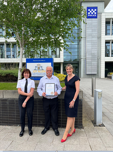 Dedicated Speedwatch champion honoured for decade of service in ...