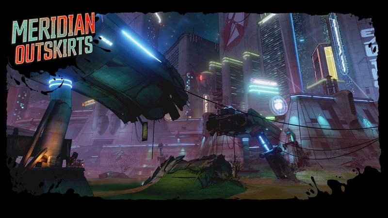 Eschaton Row • BL3 – Promethea Location | Lootlemon