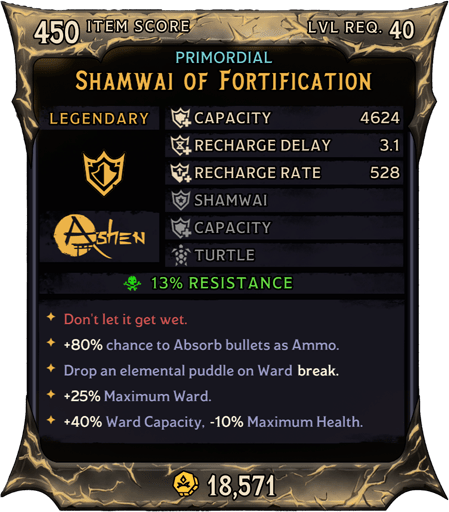 Shamwai • TTWL – Legendary Shield | Lootlemon