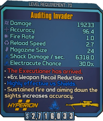 Invader • TPS – Legendary Sniper | Lootlemon