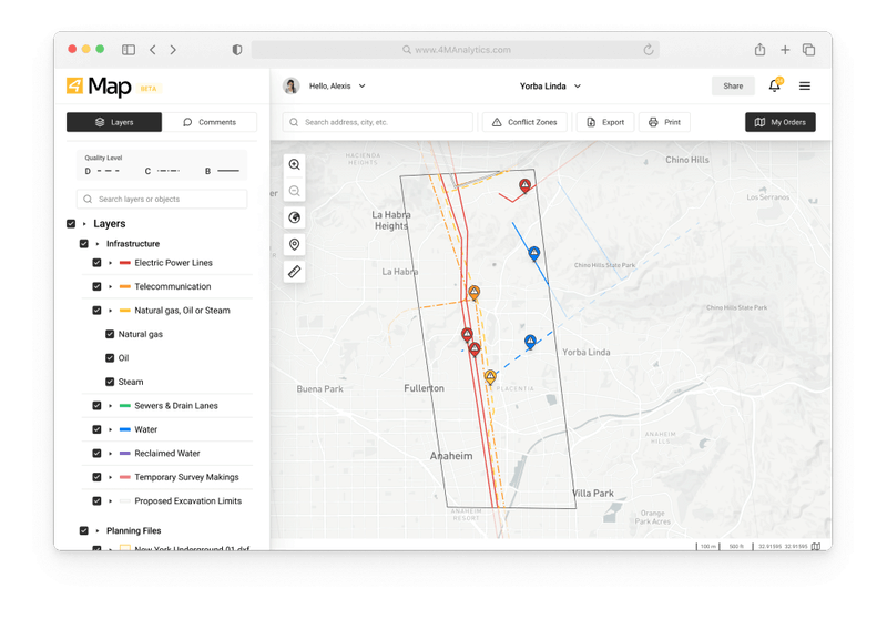 Subsurface Utility Mapping Solutions | 4M Analytics