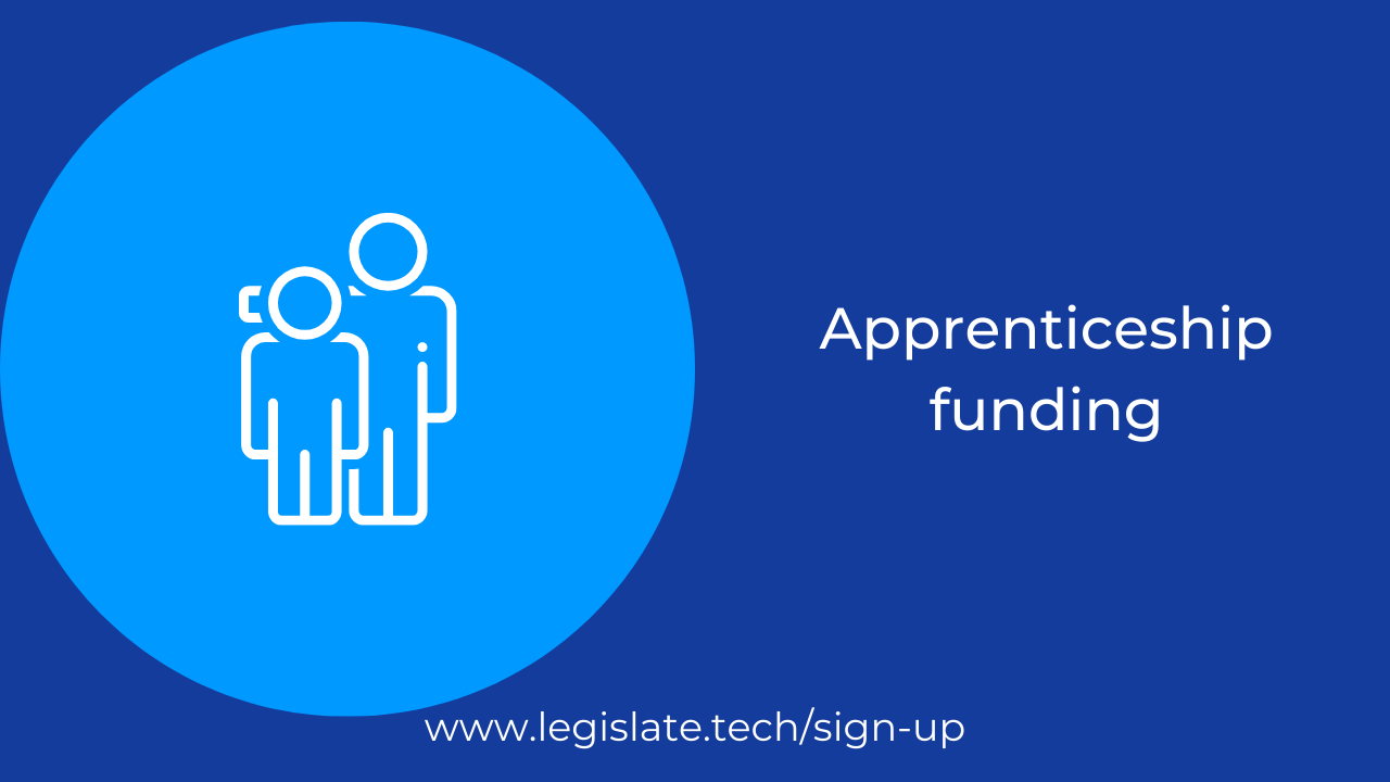 The definitive guide to apprenticeship funding - Legislate