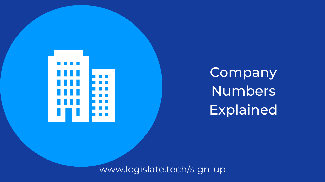 Guide to Company Numbers for Limited Companies - Legislate