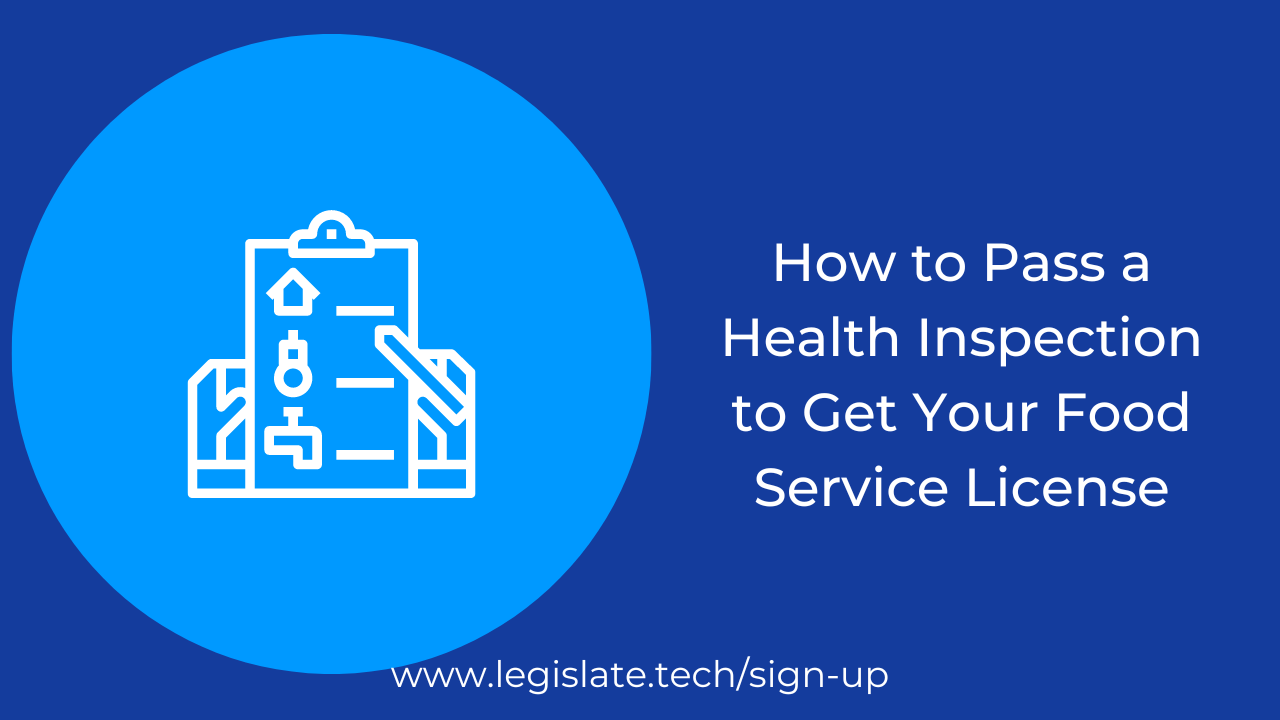 How to Pass a Health Inspection to Get Your Food Service License ...