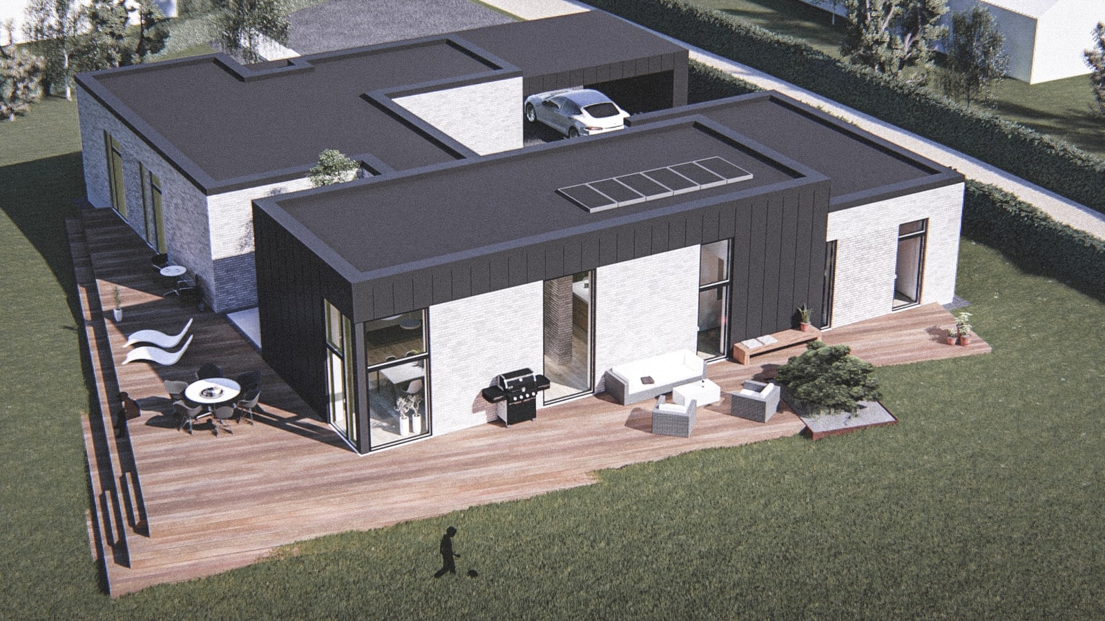 m2plus | 2 plan villa i Slangerup