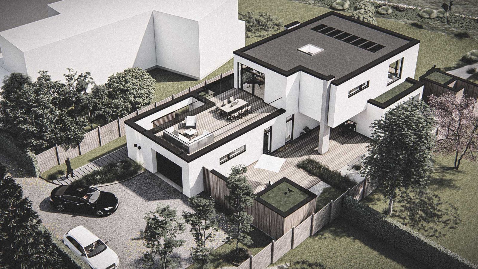 m2plus | 2 plan villa i Risskov