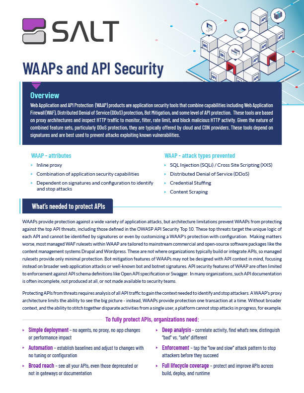 API Security Resources | Salt Security: API security platform