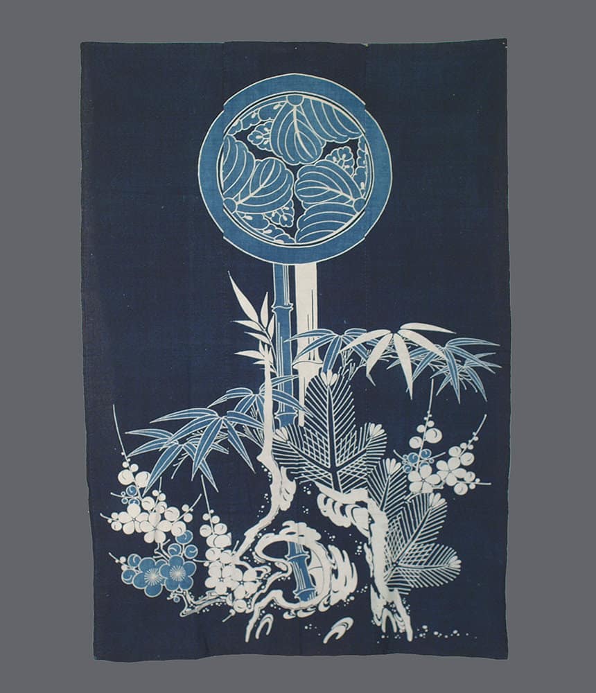 Yorke Antique Textiles | Small Tsutsugaki Futonji