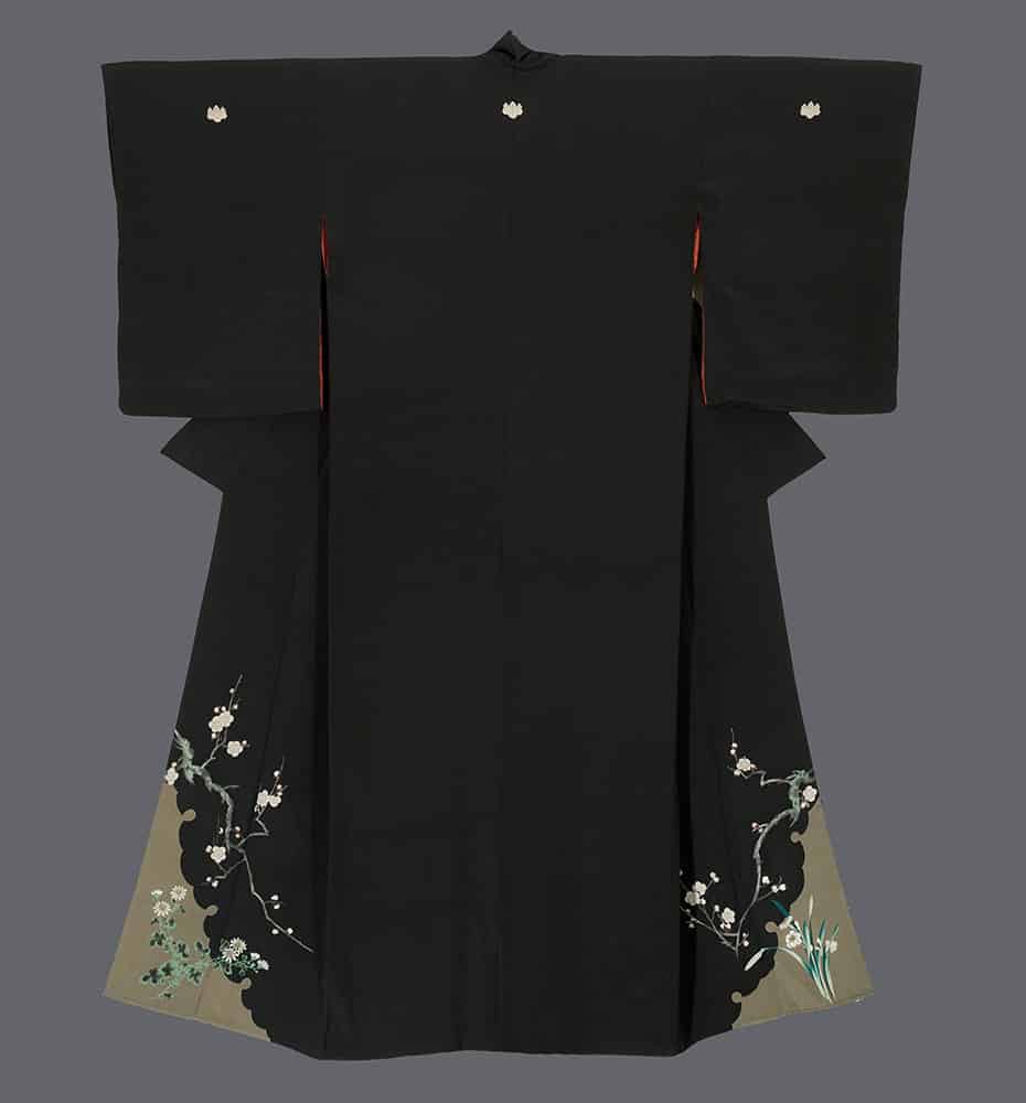 Yorke Antique Textiles | Yuzen-painted Tomesode