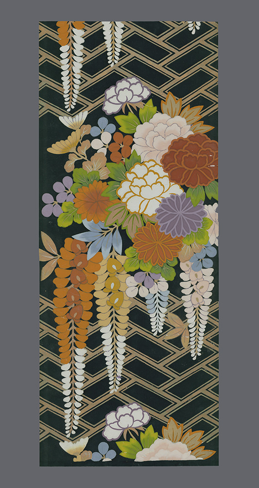 Yorke Antique Textiles | Original Design Art for Obi