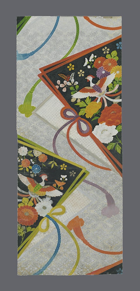 Yorke Antique Textiles | Original Design Art for Obi