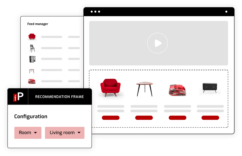 Recommendation frames not only for eCommerce