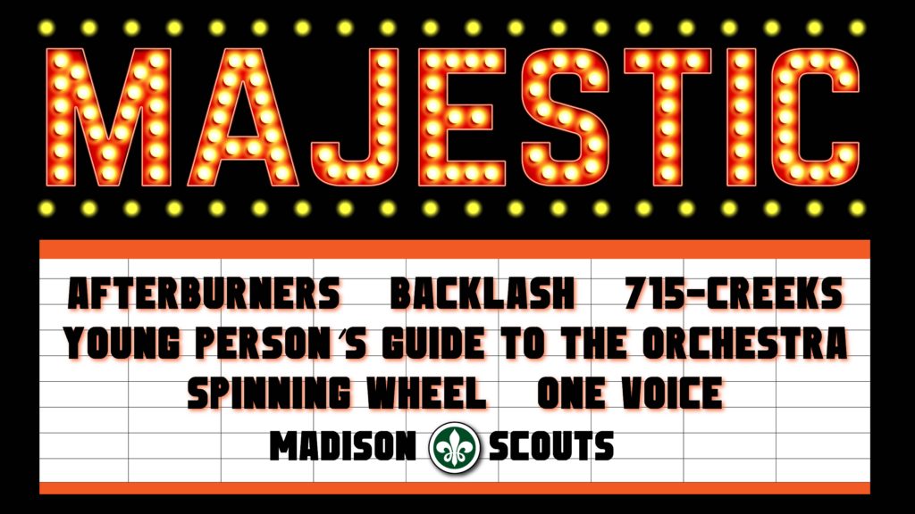 Madison Scouts Announce 2019 Production Titled "Majestic"