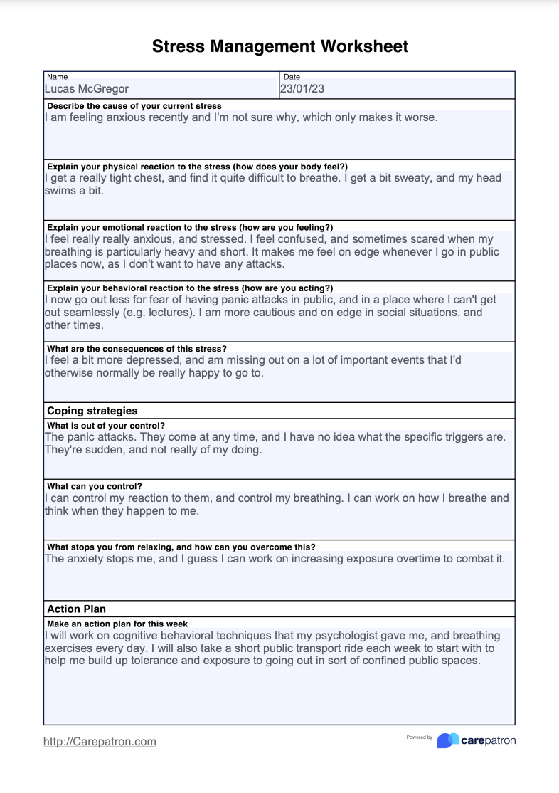 Time Management Worksheets For Adults