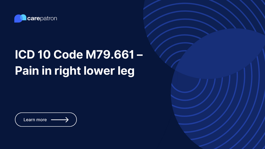 M79.661 – Pain in right lower leg | ICD-10-CM