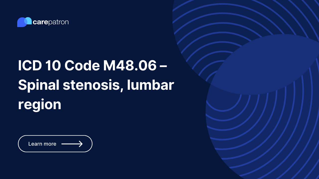 M48.06 – Spinal stenosis, lumbar region | ICD-10-CM