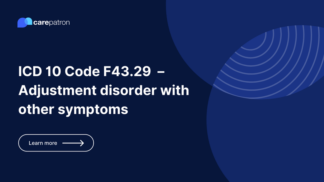 F43.29 – Adjustment disorder with other symptoms | ICD-10-CM