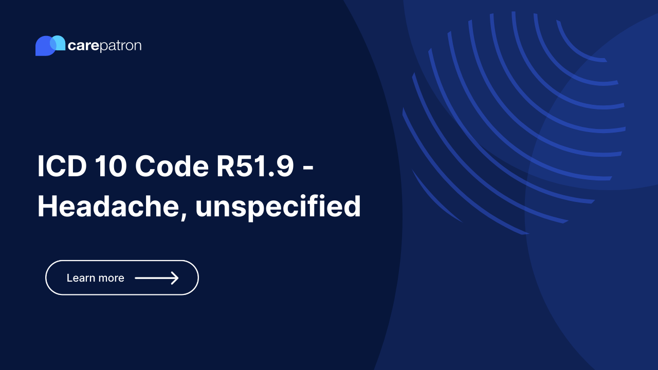 R51.9 – Headache, unspecified | ICD-10-CM