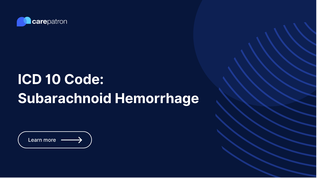 Subarachnoid Hemorrhage ICD 10 CM Codes 2023