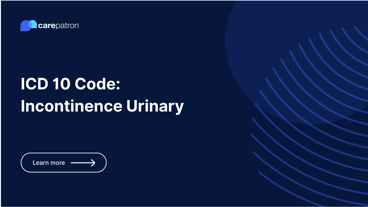 Incontinence Urinary ICD-10-CM Codes | 2023