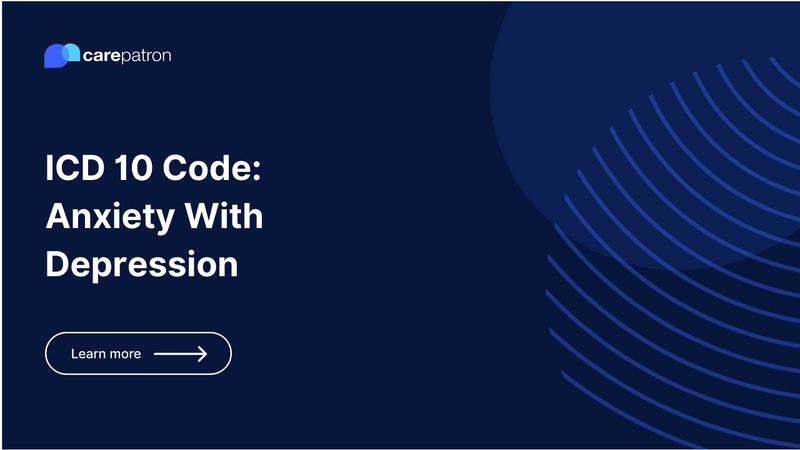 Anxiety With Depression ICD-10-CM Codes | 2023