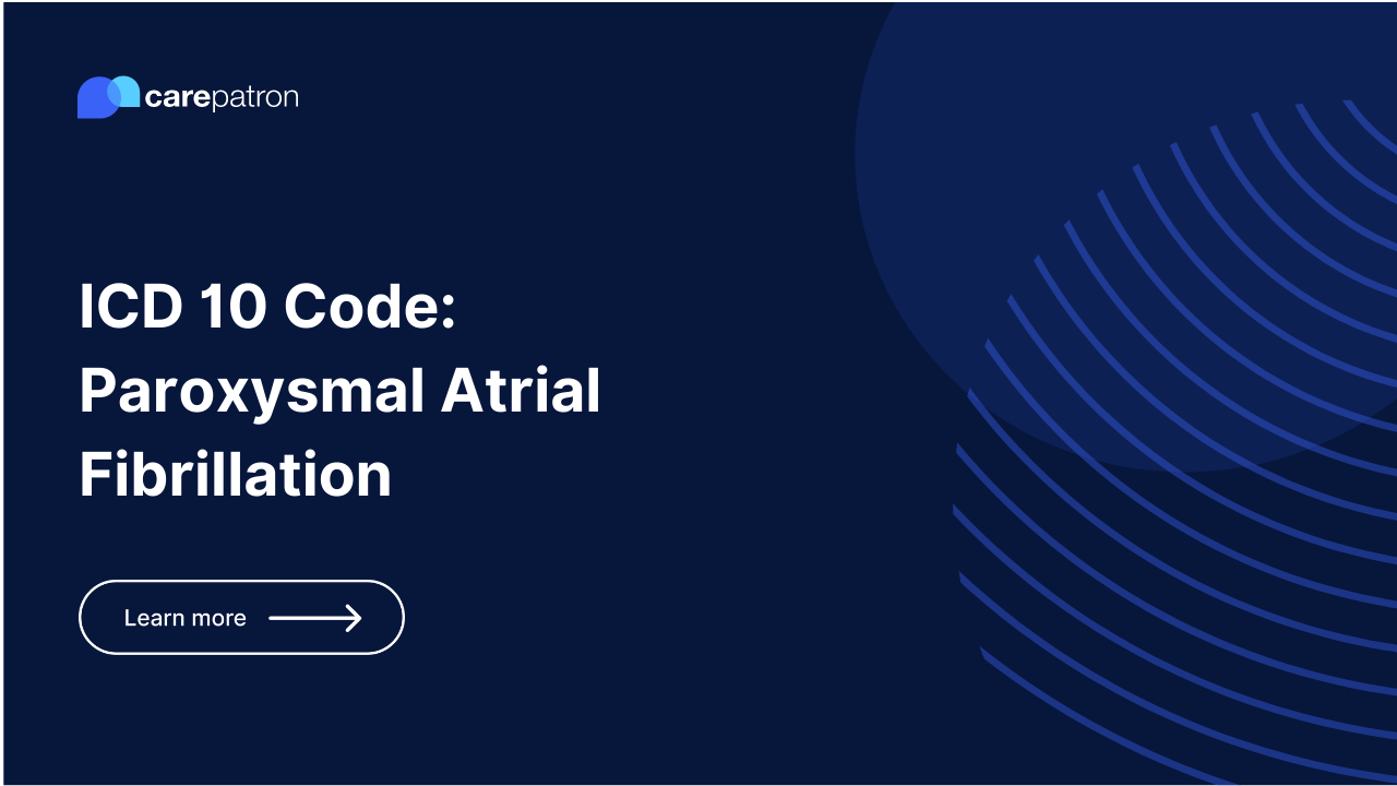 Paroxysmal Atrial Fibrillation ICD-10-CM Codes | 2023