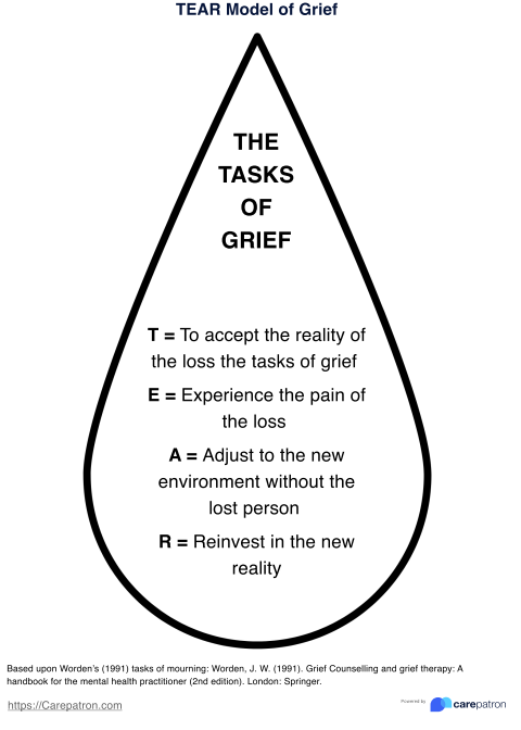 TEAR Grief Model & Example | Free PDF Download