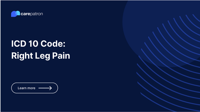 Right Leg Pain ICD-10-CM Codes | 2023