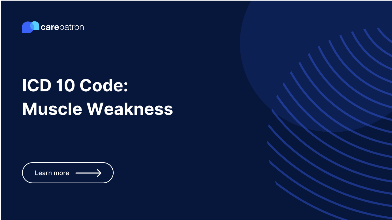 Muscle Weakness ICD-10-CM Codes | 2023