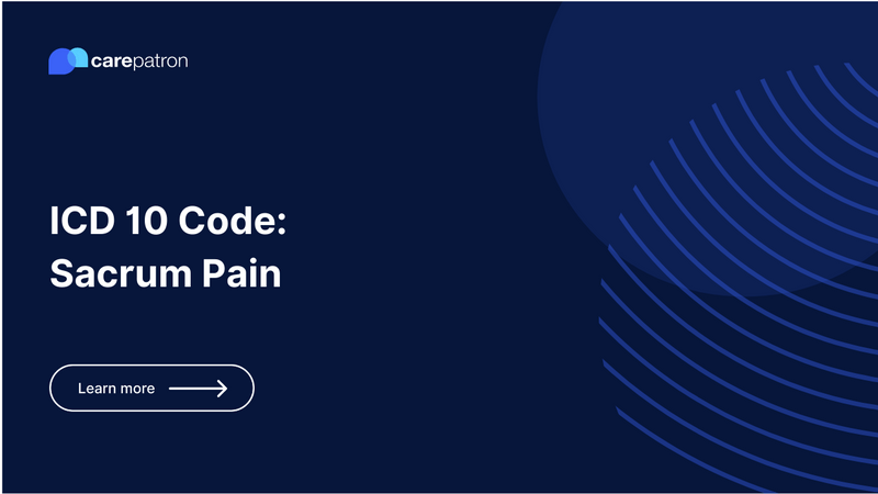 Sacrum Pain ICD-10-CM Codes | 2023