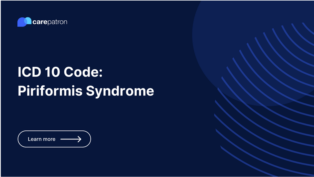 Piriformis Syndrome ICD-10-CM Codes | 2023