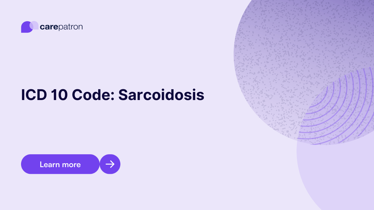 Sarcoidosis ICD-10-CM Codes | 2023