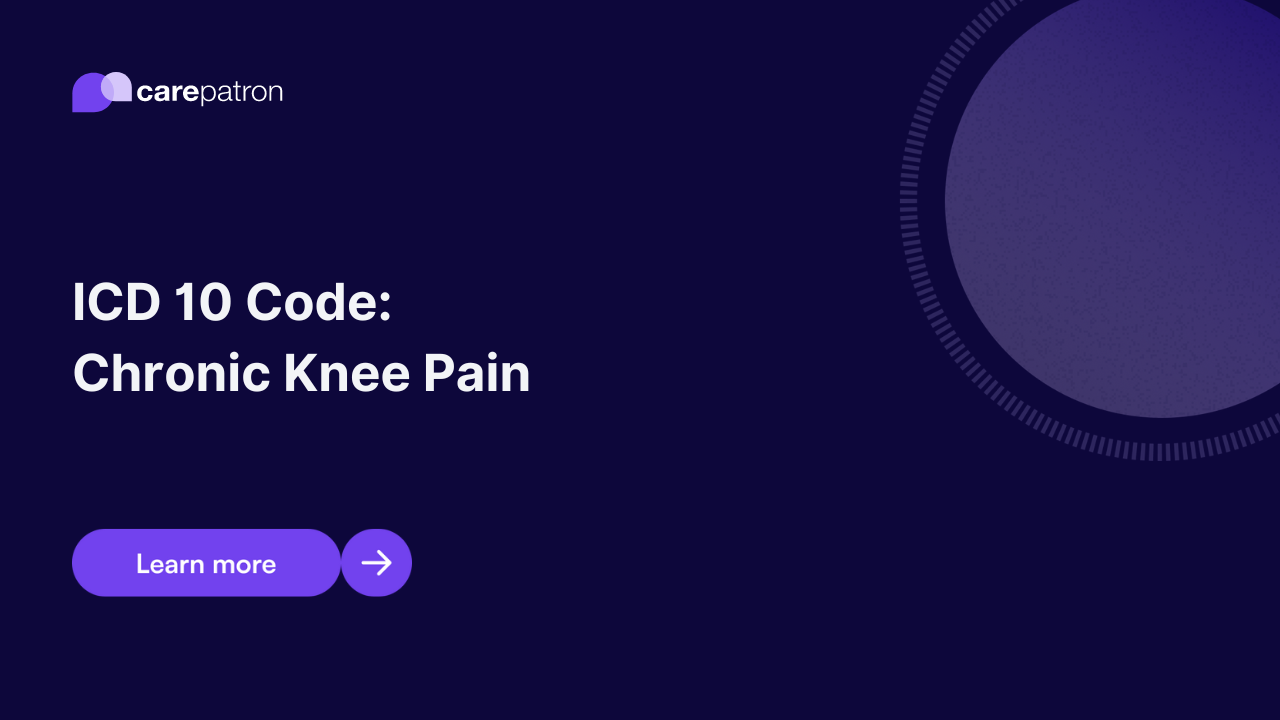 Chronic Knee Pain ICD-10-CM Codes | 2023