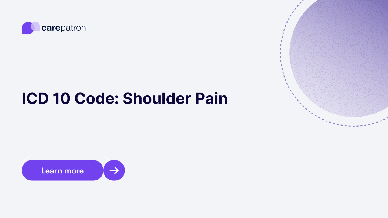 Shoulder Pain ICD-10-CM Codes | 2023
