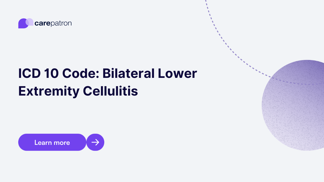 Bilateral Lower Extremity Cellulitis ICD-10-CM Codes | 2023