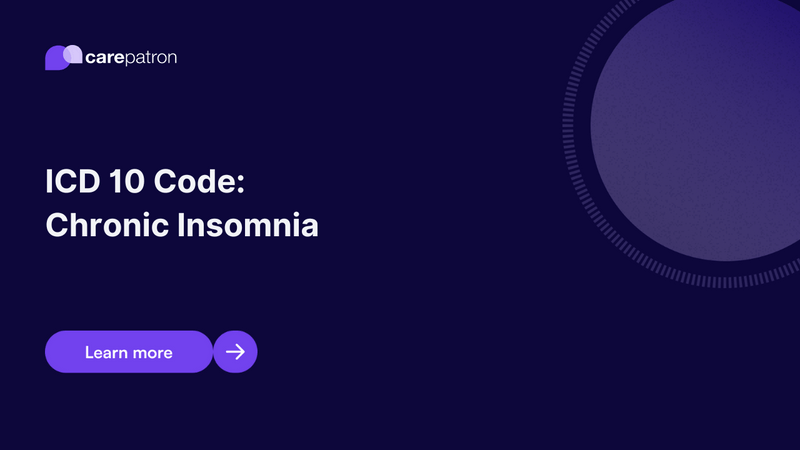 Chronic Insomnia ICD-10-CM Codes | 2023