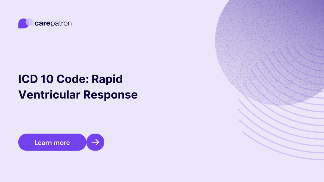 Rapid Ventricular Response ICD-10-CM Codes | 2023