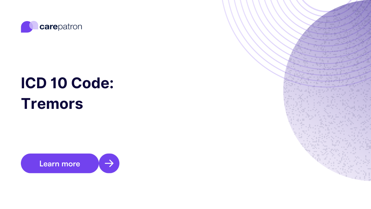 Tremors ICD-10-CM Codes | 2023