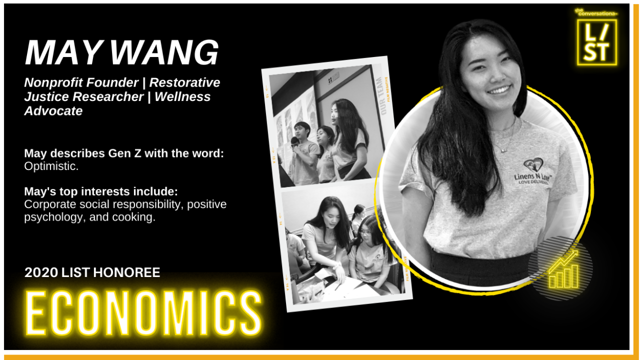 May Wang Economics Honoree | The Conversationalist | Blog